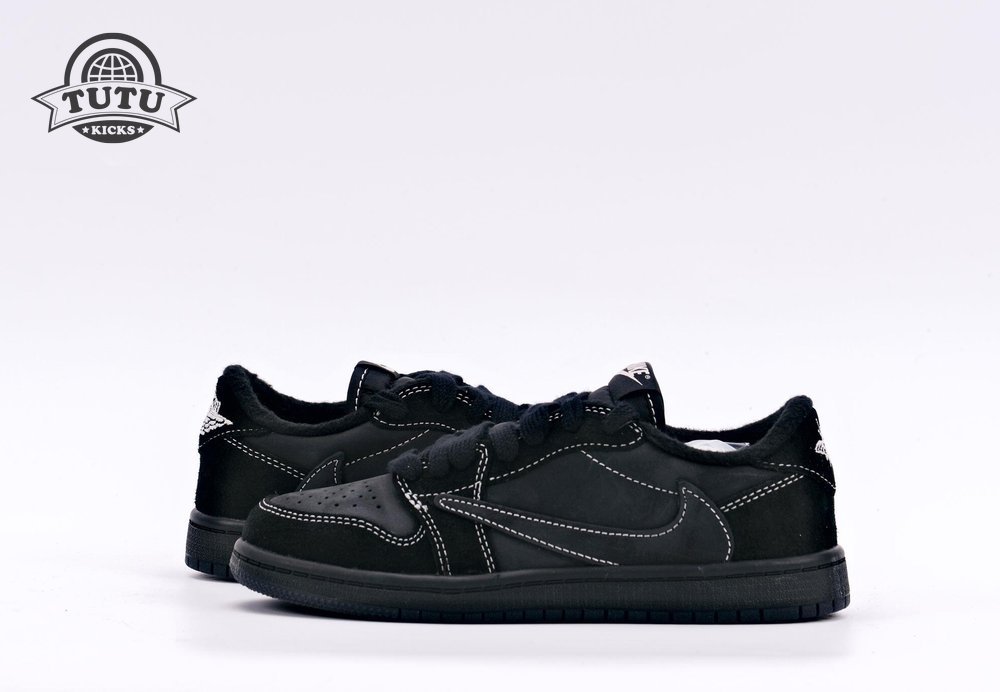 Travis Scott x Air Jordan 1 Low Black Phantom(child) Size 27.5-35 ...