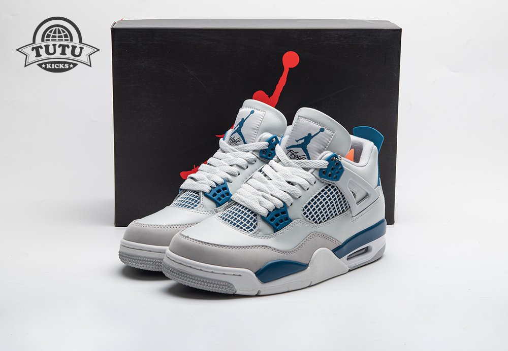 Air Jordan 4 Retro Military Blue 2024 Size 36-48.5 [Model-28350814 ...