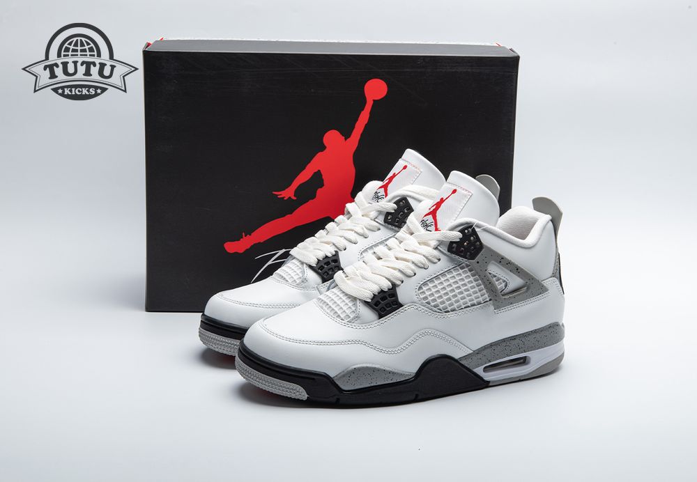 Air Jordan 4 Retro White Cement 2025 Size 36-49.5 [Model-28351008 ...